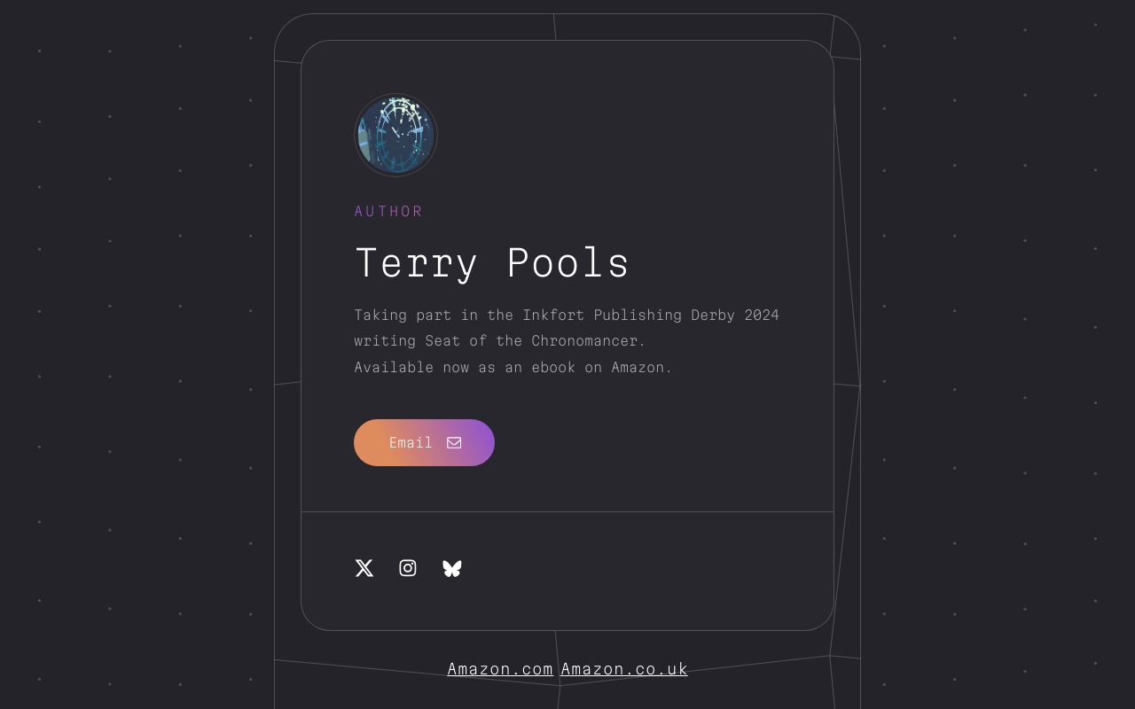 Terry Pools Author